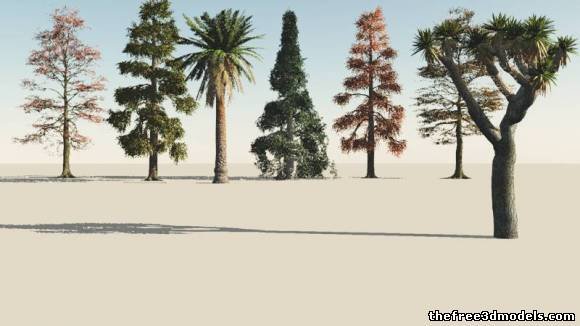 Trees 6 Free 3D Model - .3ds .sldprt - Free3D