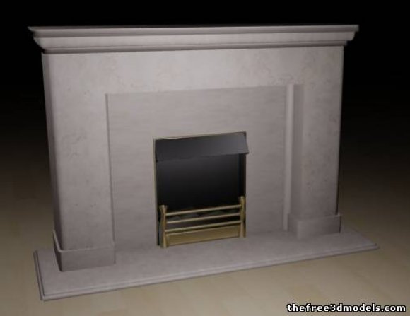 Fireplace Free 3D Model - .3ds .max .fbx .sldprt - Free3D