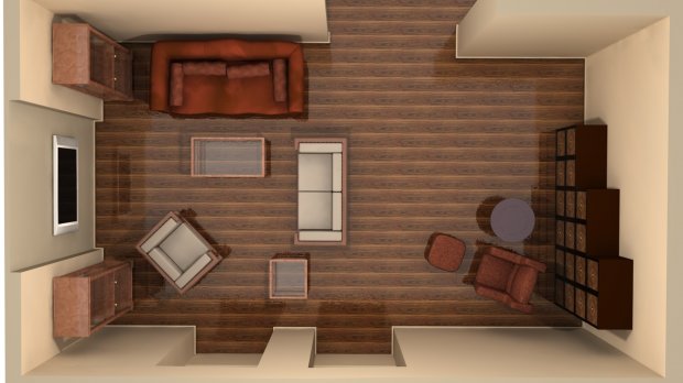 Hall Free 3D Model - .c4d - Free3D