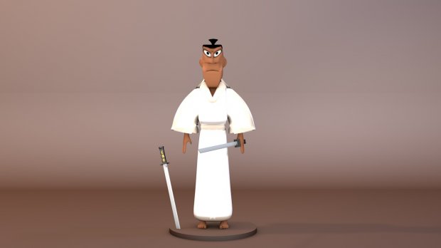 Samurai jack Free 3D Model - .c4d - Free3D