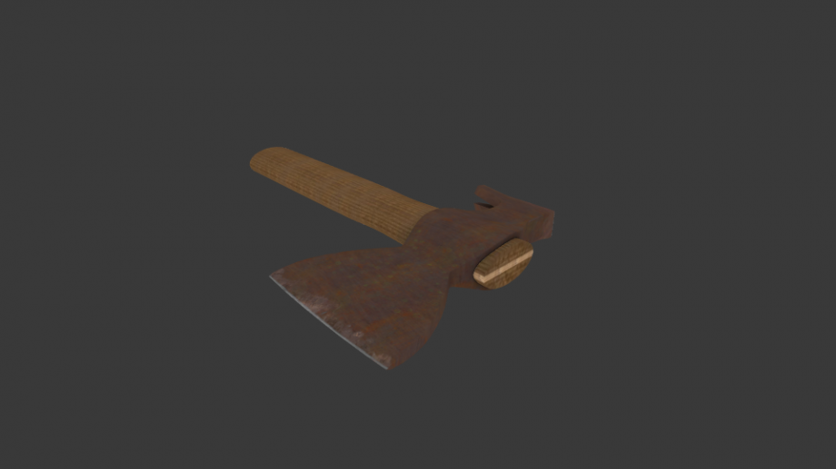 Rusty Axe Free 3D Model - .blend - Free3D