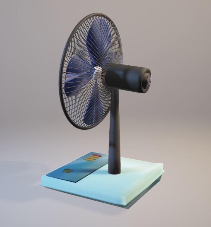 Fan Free 3D Model - .max .obj - Free3D
