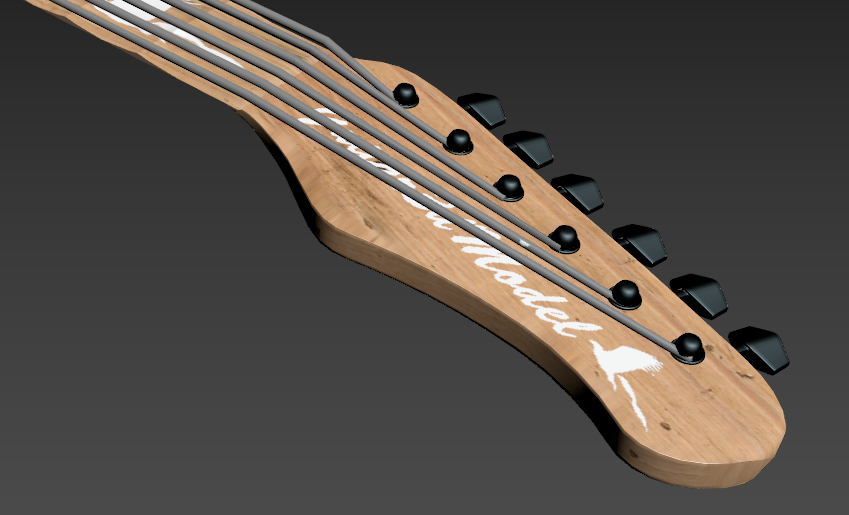 Guitar Electric Free 3D Model - .fbx - Free3D