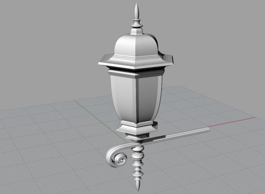 Lamp Free 3D Model - .3dm .obj - Free3D