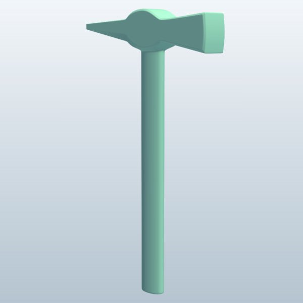 Swedish hammer V1 Free 3D Model - .obj .stl - Free3D