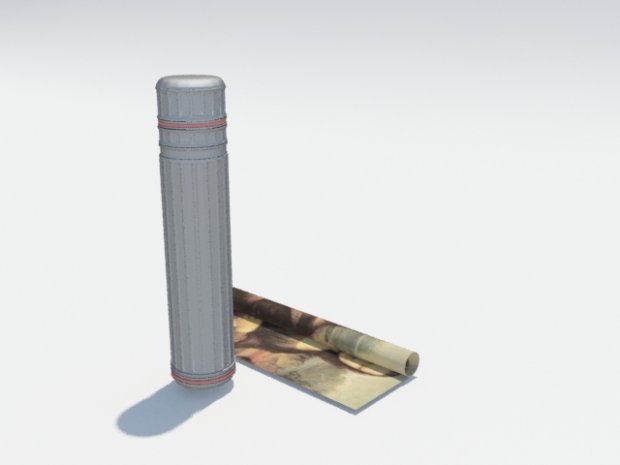 Drawing Tube Holder Free 3D Model - .3ds .obj .max .fbx .mtl - Free3D