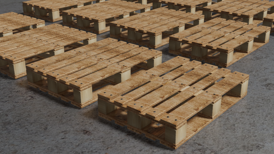 Pallet Free 3D Model - .blend - Free3D
