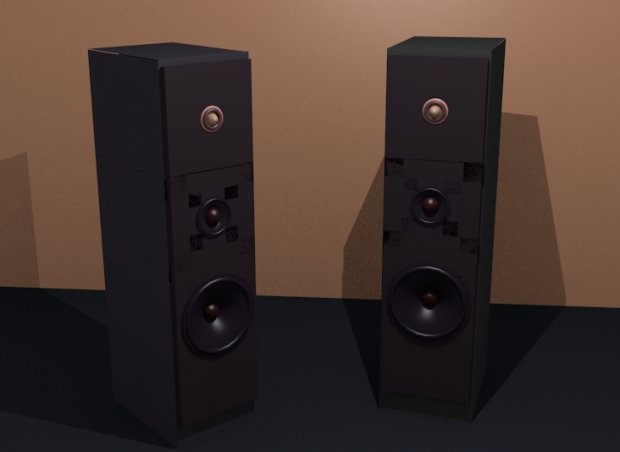 Loudspeakers Free 3D Model - .blend - Free3D