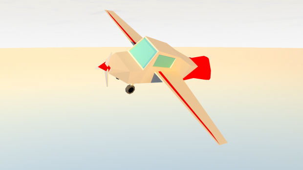 Low Poly airplane Free 3D Model - .3ds .c4d - Free3D