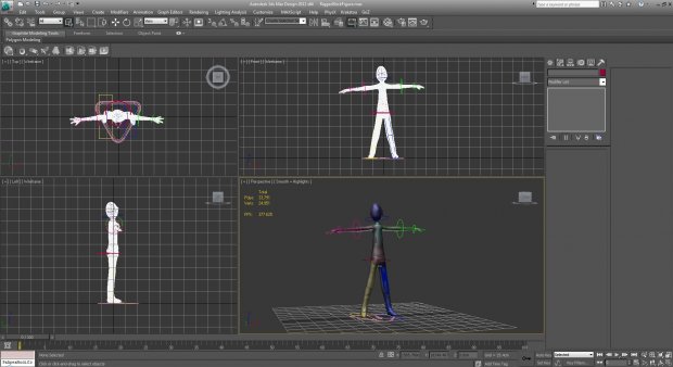 Rigged Stick Figure Free 3D Model - .3ds .obj .max .fbx - Free3D