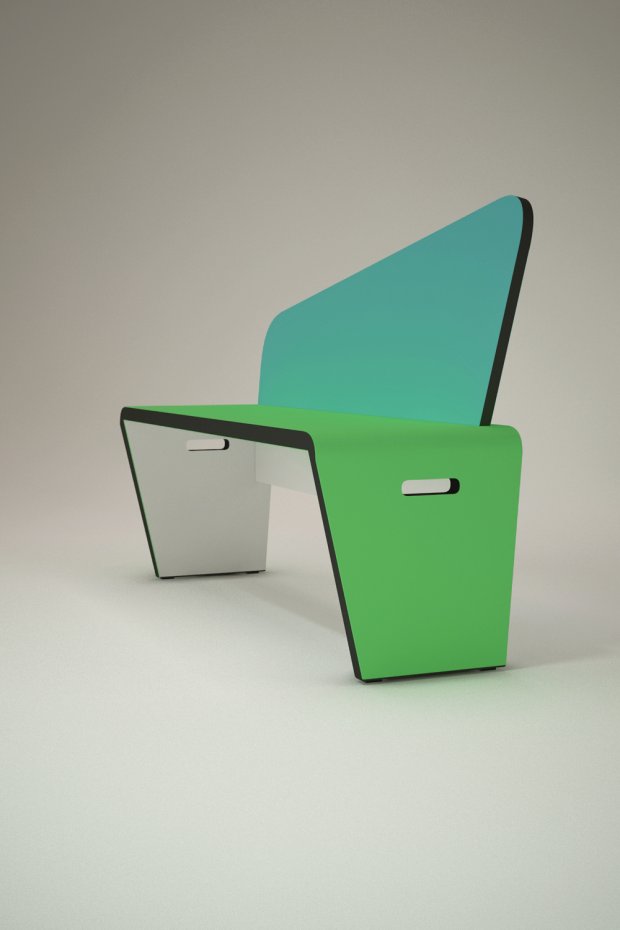 Bench Free 3D Model - .3ds .obj .max - Free3D
