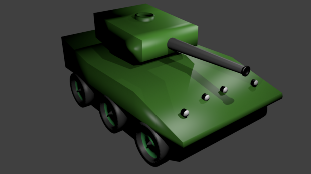 Tank Free 3D Model - .blend .fbx - Free3D
