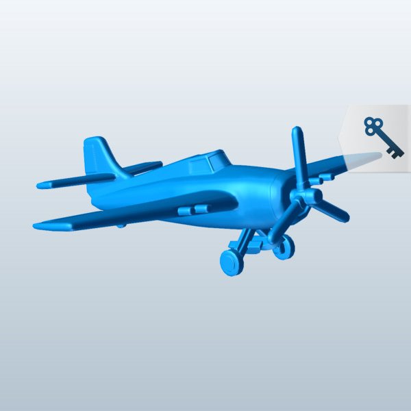 US carrierbased fighter ww2 v1 Free 3D Model - .obj .stl - Free3D