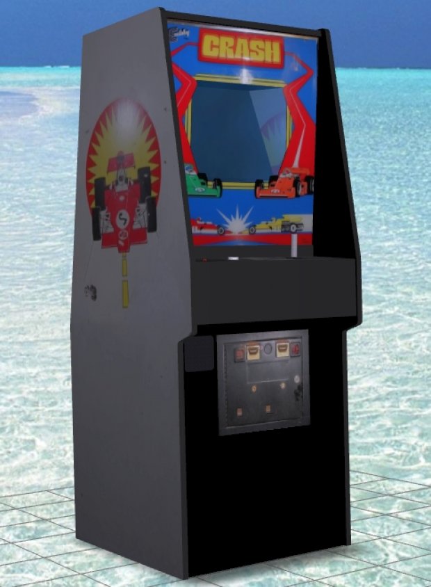 Crash Upright Arcade Machine Free 3D Model - .3ds - Free3D