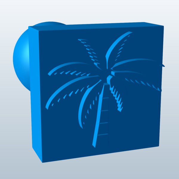 Palm Tree v1 Free 3D Model - .obj .stl - Free3D
