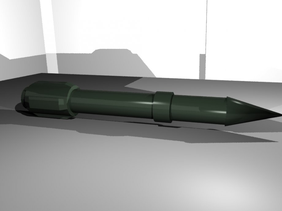 Missile Low poly Free 3D Model - .ma - Free3D