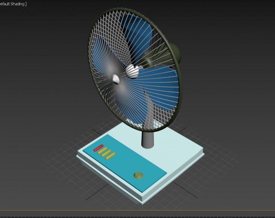 Fan Free 3D Model - .max .obj - Free3D