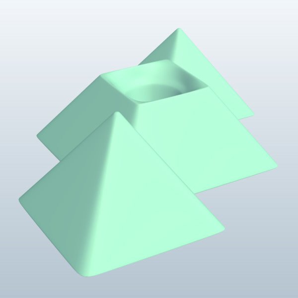 Great Pyramids v1 Free 3D Model - .obj .stl - Free3D
