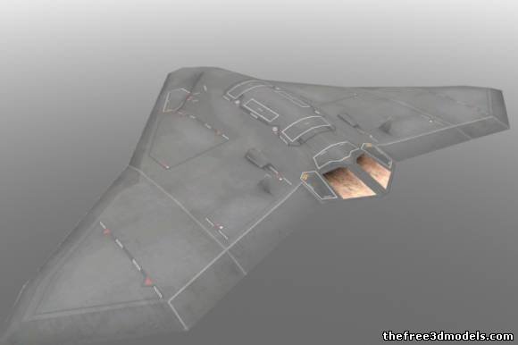 X-47 Free 3D Model - .obj - Free3D