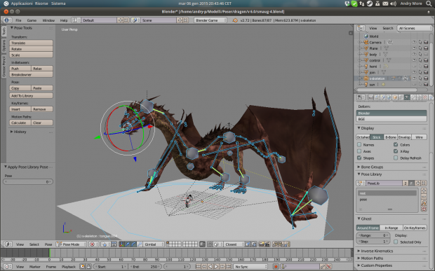 Smaug Free 3D Model - .obj .blend .fbx - Free3D