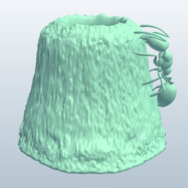 Ant Hill v1 Modelo 3D gratis - .obj .stl - Free3D