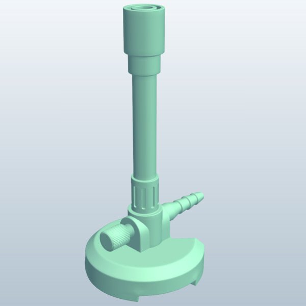 Bunsen Burner v1 Free 3D Model - .obj .stl - Free3D