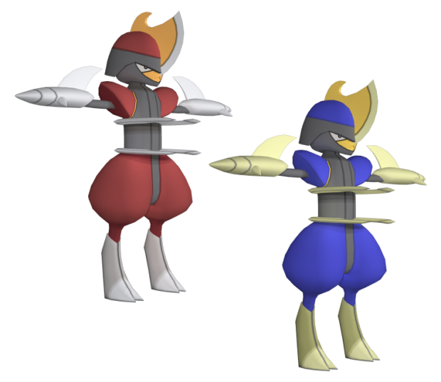 Bisharp (Pokemon) Free 3D Model - .dae .fbx - Free3D