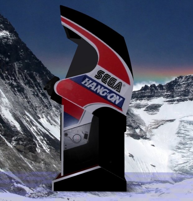 HANG ON - Upright Arcade Machine Free 3D Model - .3ds - Free3D