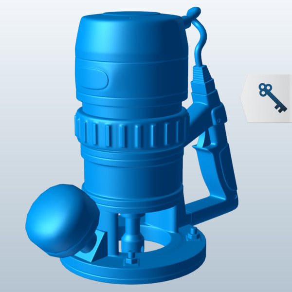 Dhandle router v1 Free 3D Model - .obj .stl - Free3D