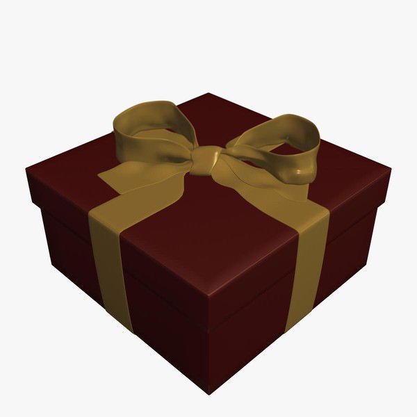 Gift box v1 Free 3D Model - .obj .stl - Free3D