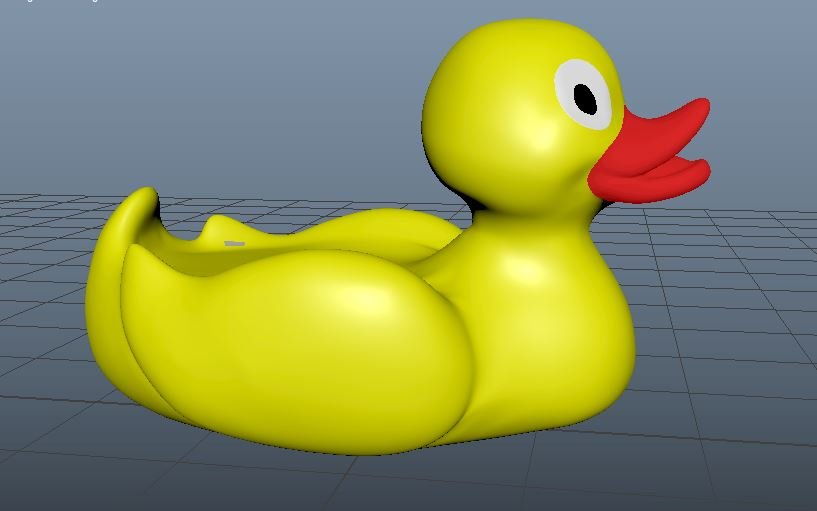 Duck Free 3D Model - .ma - Free3D