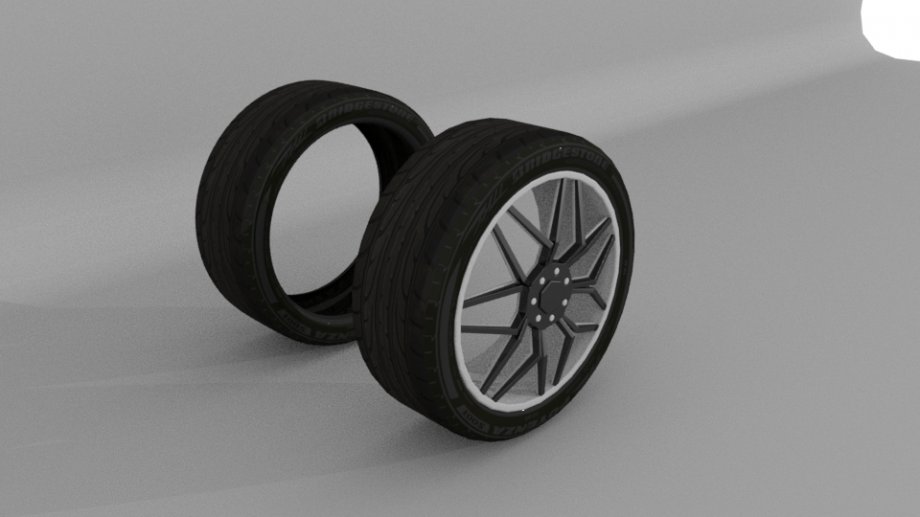 TYRE AND ALLOY RIMS Free 3D Model - .mb .obj - Free3D
