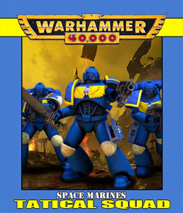 Warhammer 40k Space Marine Tatical Squad Free 3D Model - .obj .sldasm ...