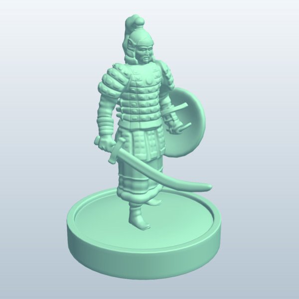 Mongolian Warrior Turco Mongol Sabre V1 Free 3D Model - .obj .stl - Free3D