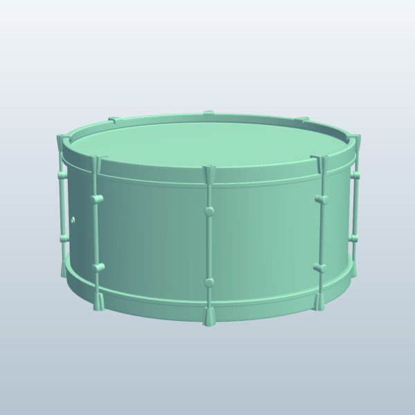 Bass drum V1 Free 3D Model - .obj .stl - Free3D