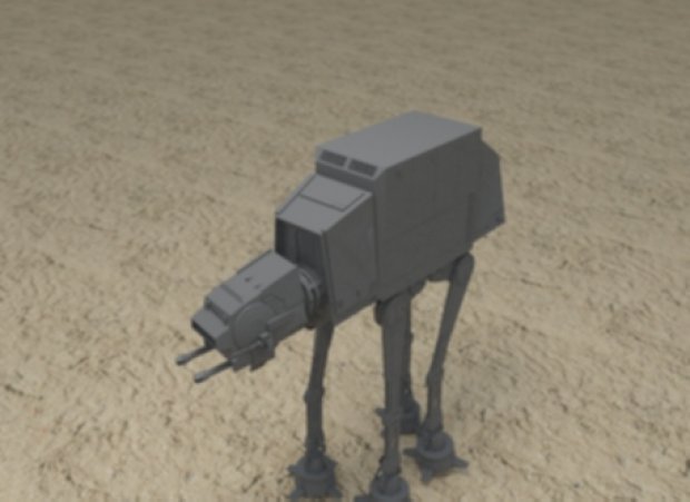 Star Wars Walker Free 3D Model - .max - Free3D