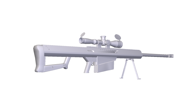 50. Cal Barrett Free 3D Model - .obj .fbx - Free3D