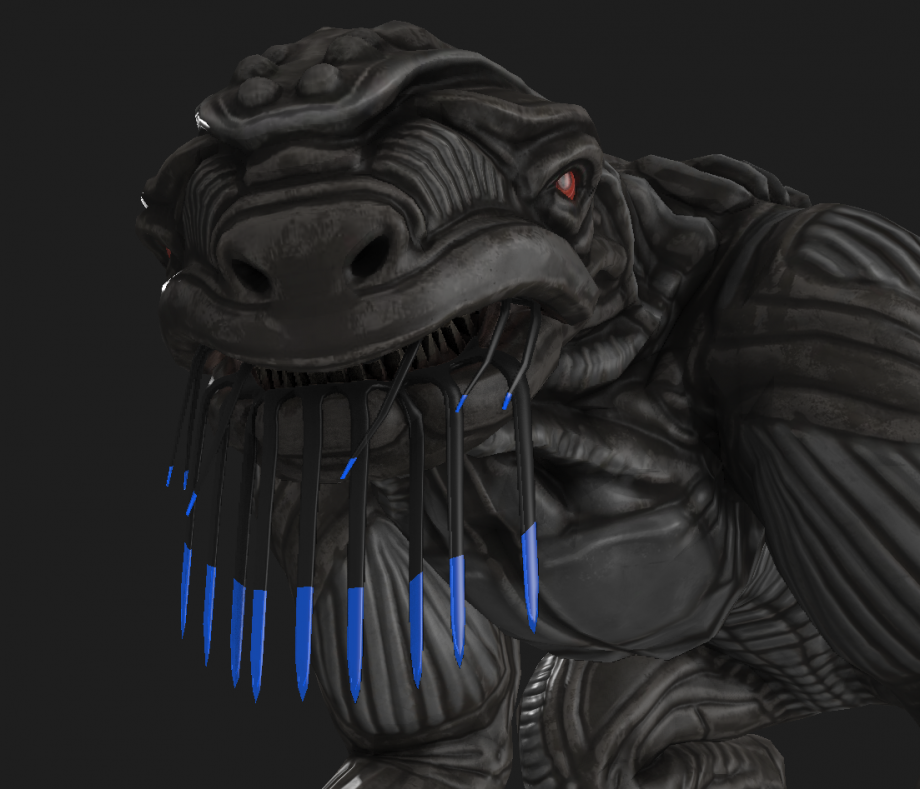 Alien Animal Free 3D Model - .dae .x .fbx .unitypackage .3ds .obj .dxf ...