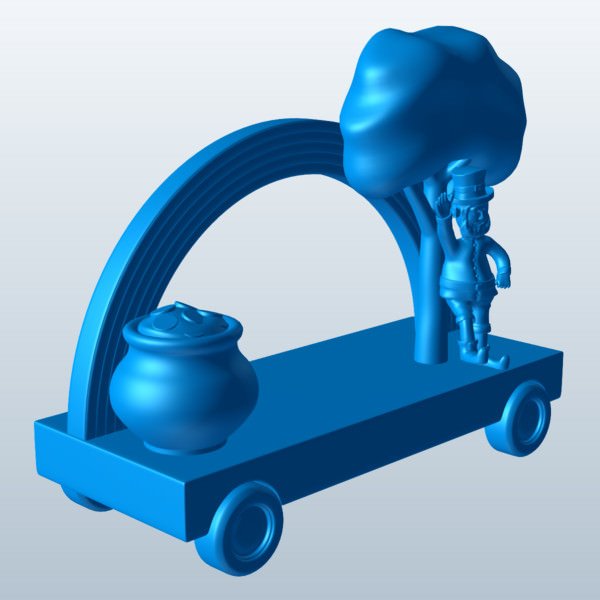 Parade Float Pot of Gold v1 Kostenloses 3D-Modell - .obj .stl - Free3D