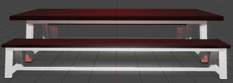 Dining Table 02 Free 3D Model - .blend .dae - Free3D