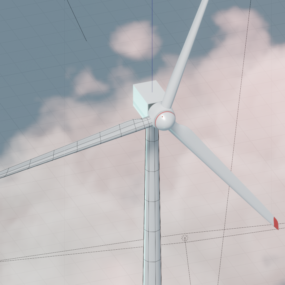 WIND TURBINE Free 3D Model - .blend .obj .fbx - Free3D