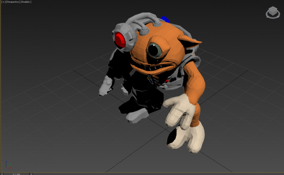 Grox Free 3D Model - .obj - Free3D