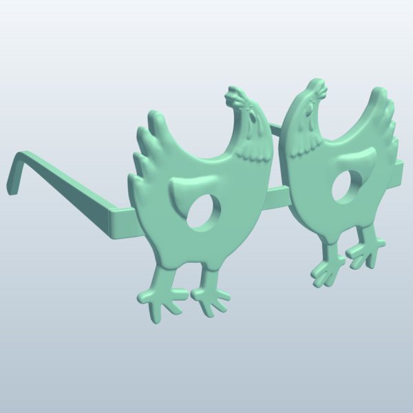 Chickens v1 Free 3D Model - .obj .stl - Free3D