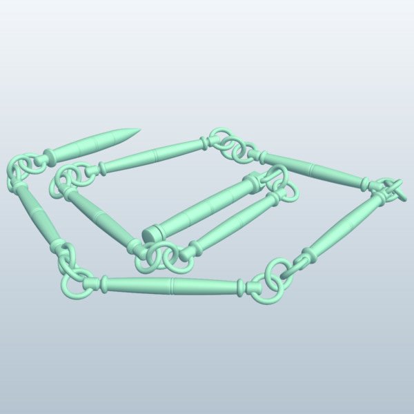 Chain whip V1 Free 3D Model - .obj .stl - Free3D