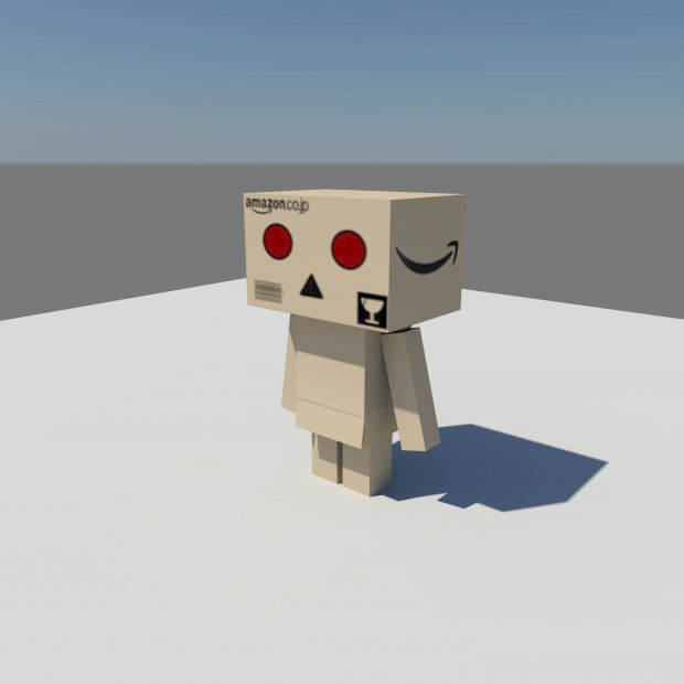 Danbo _ amazon.co.jp Free 3D Model - .mb .fbx - Free3D