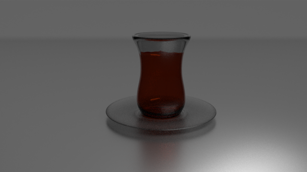 Glass tea Free 3D Model - .obj .blend - Free3D