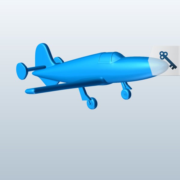 Rocketpowered fighter aircraft v1 Free 3D Model - .obj .stl - Free3D
