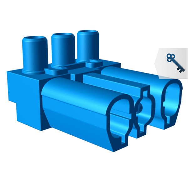 GST Connectors v1 Free 3D Model - .obj .stl - Free3D