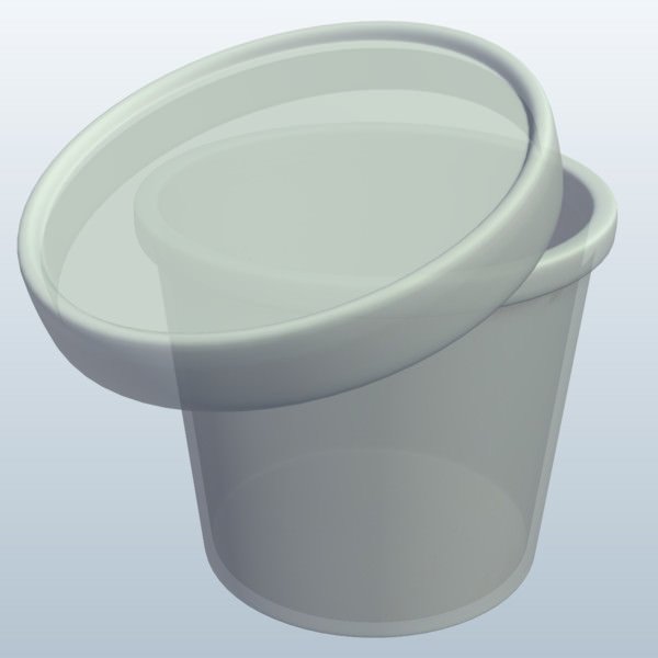 Prenez le récipient à soupe v1 Modèle 3D gratuit - .obj .stl - Free3D