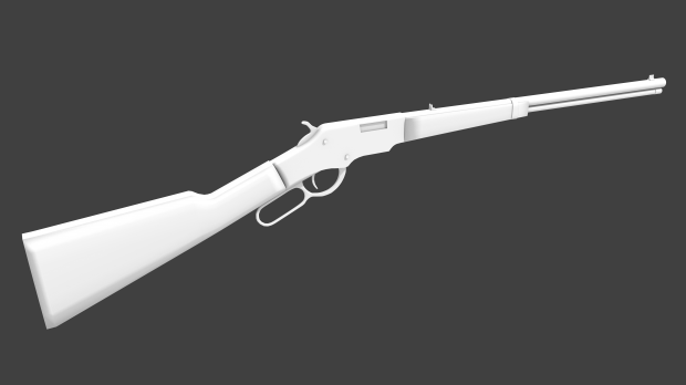 Lever Action Rifle Free 3D Model - .fbx - Free3D